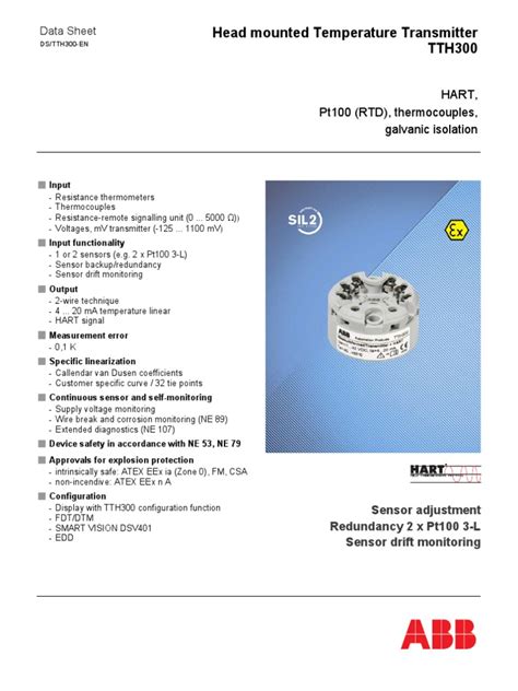 Tth300 Datasheet Pdf Thermocouple Electronic Engineering