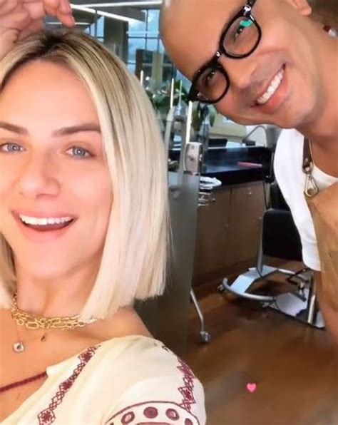 Giovanna Ewbank Muda O Cabelo E Fica Platinada Um Loiro Branco Amei