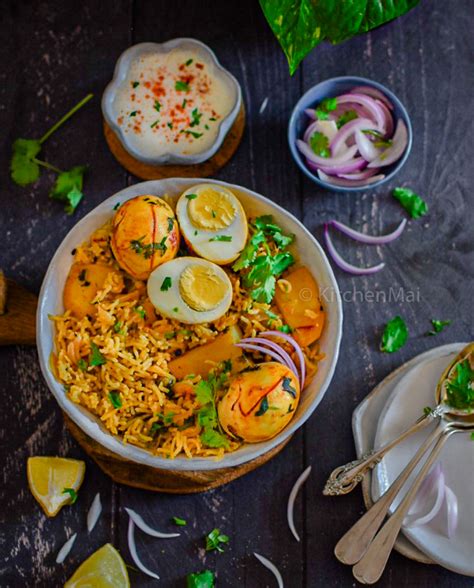 One Pot Egg Biryani Kitchen Mai