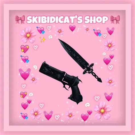 Dark Set Mm2 Murder Mystery 2 Game Item Gameflip