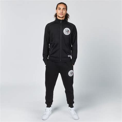 Ajax Anthem Jacket Sweater Zwart Met Oud Ajax Logo Bol