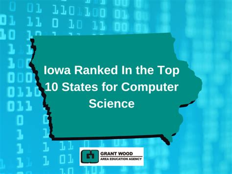 Iowa Ranked In The Top 10 States In Computer Science Grant Wood Aea