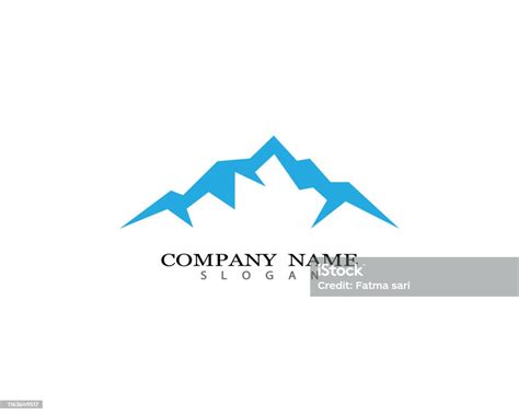 山地向量圖示插圖設計向量圖形及更多冒險圖片 冒險 商標 大自然 Istock