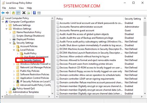 Windows User Account Control And Settings By Security Systemconf