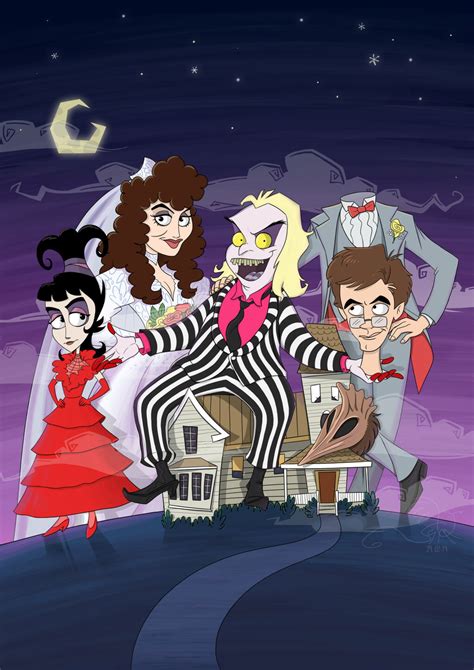 Beetlejuice Cartoon Poster By Sammytorres On Deviantart Beetlejuice Cartoon Beetlejuice Fan