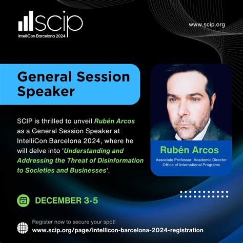 Intelligence Strategies Intelliconbarcelona2024 Scip Strategic