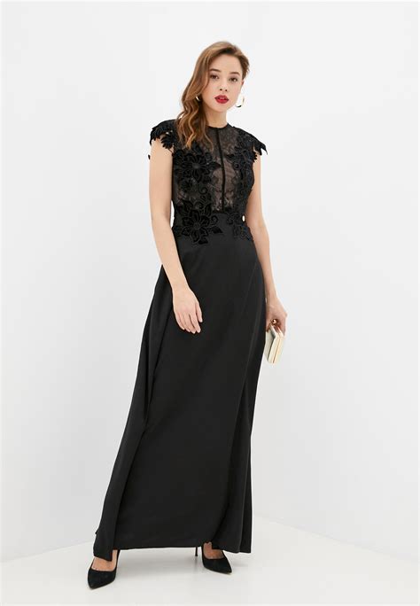 Платье Rich Naked Lana Velvet Gown цвет черный MP002XW037DS