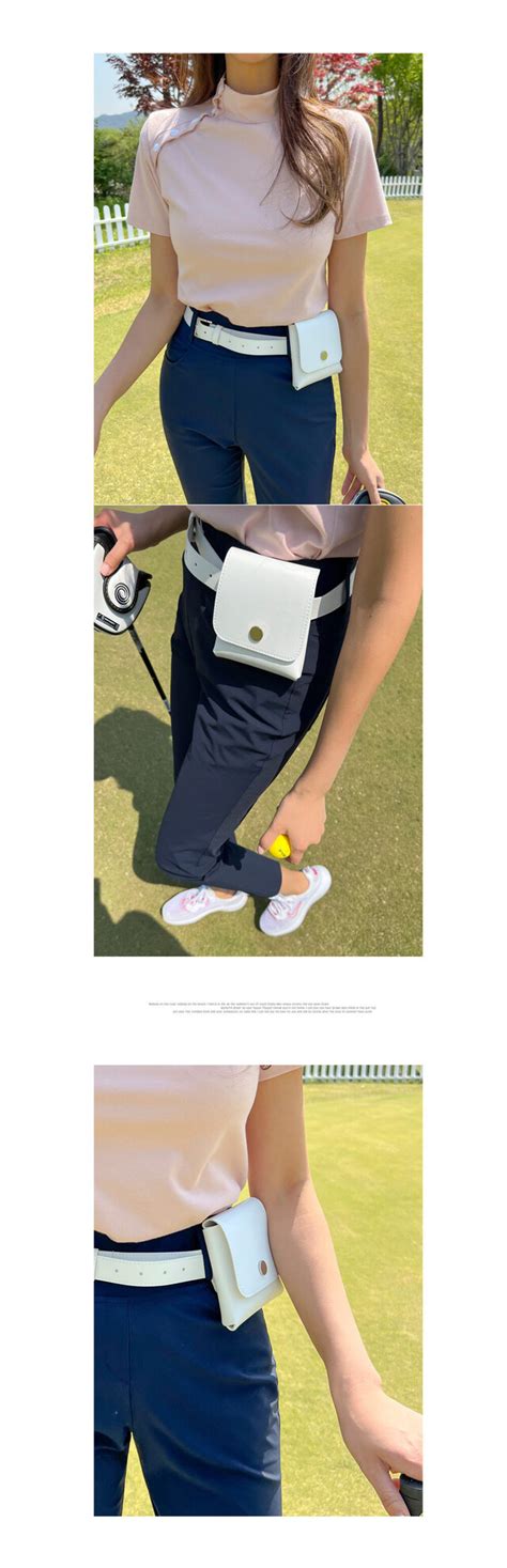 패션풀 Golff 미니 골프 힙색
