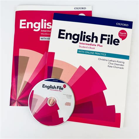 English File Intermediate Plus 4th Edition Учебник Тетрадь Cd купить