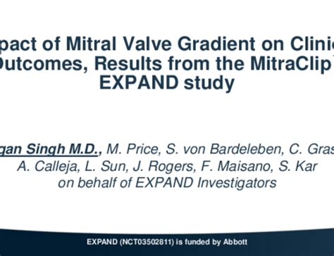 Anatomic Predictors And Impact On Outcomes Of Mitral Valve Gradient