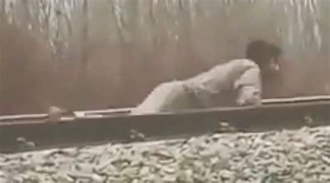 J K Youths Train Stunt Video Goes Viral The Statesman