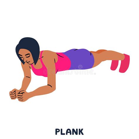 Cool Down After Workout Exercise Set Collection Stock Vector
