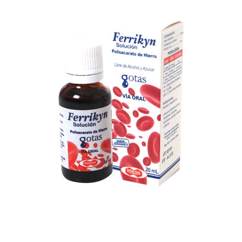 Ferrikyn Gotas X 1 Frasco 20ml Compre En Línea En Su Farmacia Y