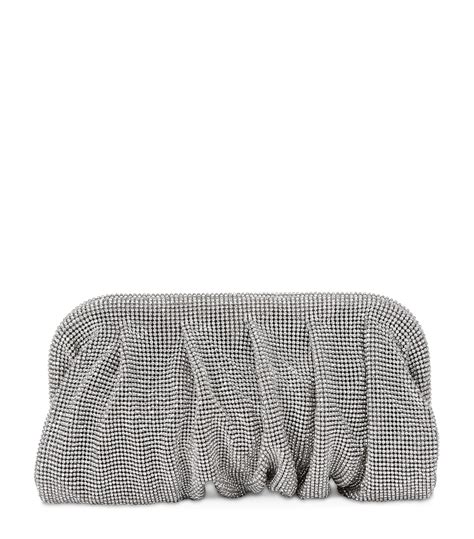 Womens Benedetta Bruzziches Silver Embellished Venus La Grande Clutch