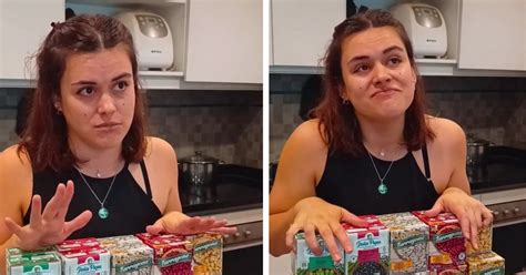 Una Joven Vegana Mostró Su Compra De 15 Mil Pesos Para Comer Durante