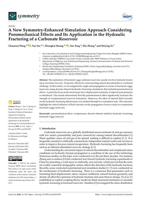 Pdf A New Symmetry Enhanced Simulation Approach Considering