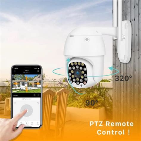 RUMOCOVO Caméra de Surveillance avec double antenne système de