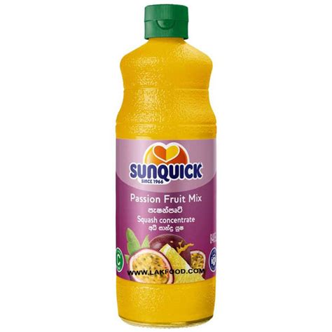 Sunquick Concentrate Passion Fruit 840ml Lakfood