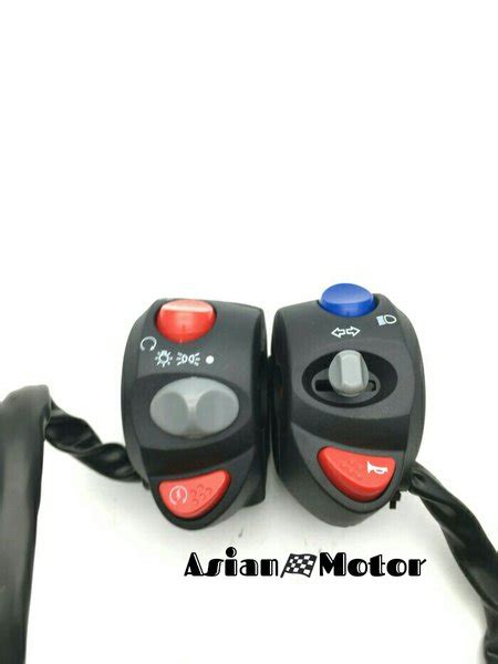 Jual Tombol Saklar Domino Set Kiri Kanan Universal Di Lapak Asian Motor