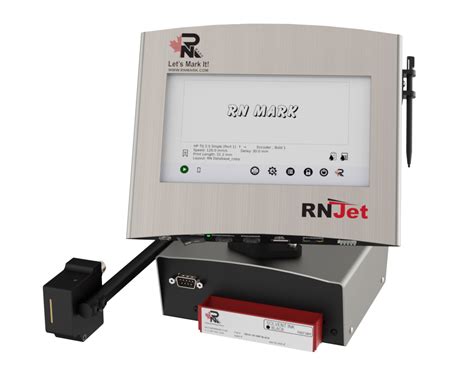 Small Character Industrial Inkjet Coding And Marking Printer Rn Mark