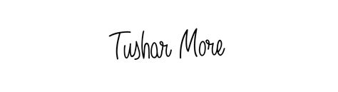 70 Tushar More Name Signature Style Ideas Awesome Autograph