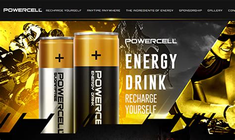 Powercell Energy Drinks - Mobile App Development Dubai