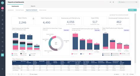 Management Dashboards And Reports Five Sigma