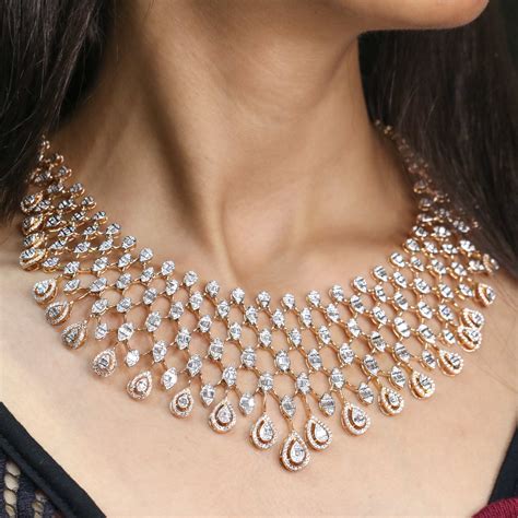 Stunning Lab Diamond Necklace Starline Jewels