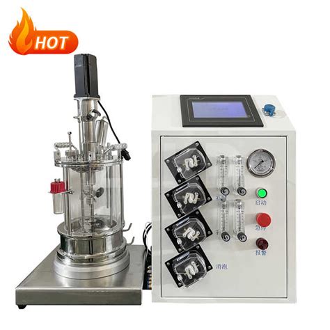 Lab Scale Bioreactor Fermentation Extraction Bioreactor Bacteria