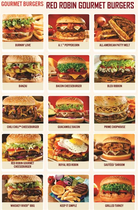 Red Robin Menu Red Robin Near Me 2020 Menu With Prices