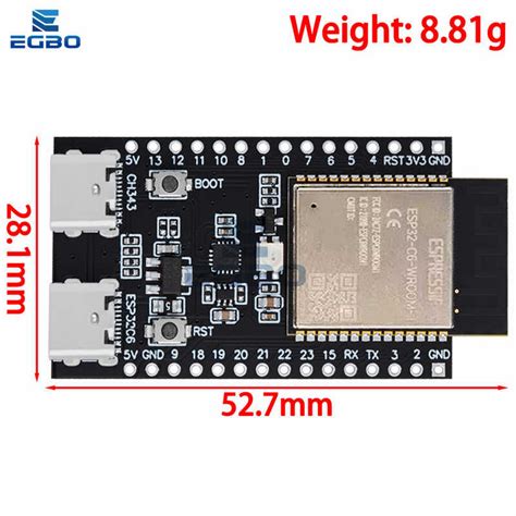 Wifi Bluetooth Esp Esp C Internet Of Things Dual Type C