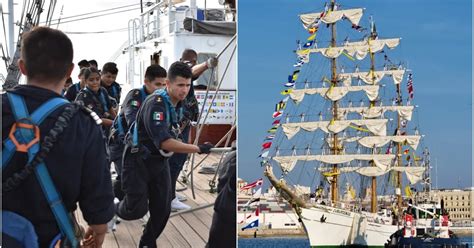 Buque Escuela Cuauhtémoc una universidad en altamar para cadetes de la Marina Infobae