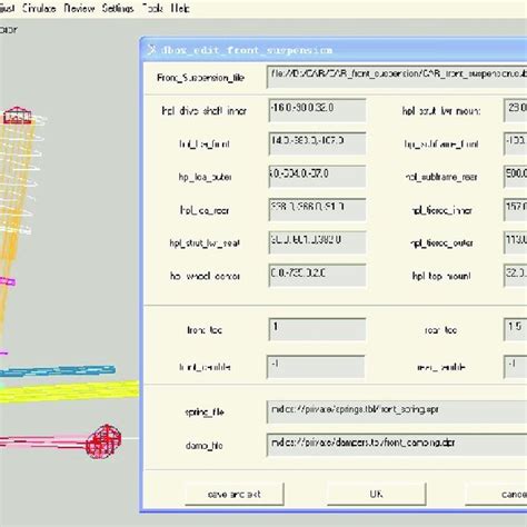 Pdf Dynamic Analysis Of Car Suspension Using Adamscar For