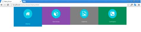 Barra Horizontal Con Efecto Hover En Html5 Css3 Y Bootstrap Solvetic