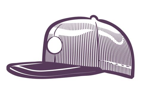 Baseball Cap Sketch Sport Male Hat Engr Graphic By Yummybuum