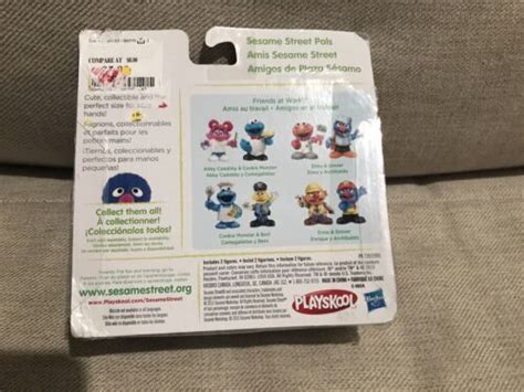 Playskool Sesame Street Friends At Work Abby And Cookie Monster 2013 New