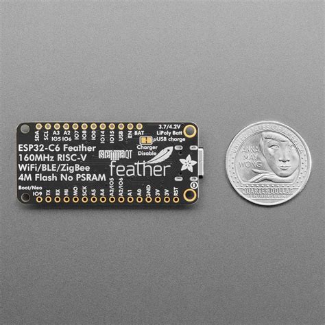 adafruit esp32 c6 feather stemma qt the pi hut