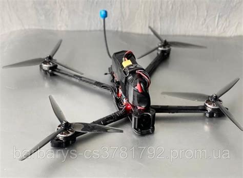 Купить Дрон FPV камікадзе з акумулятором 6S чорний квадрокоптер дрон ...