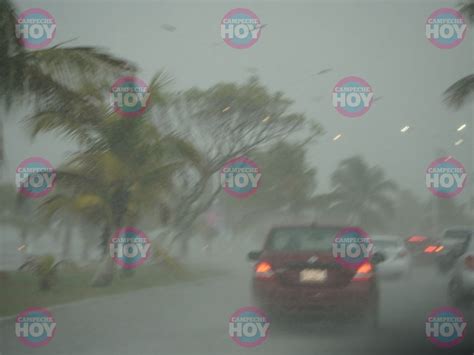 Onda Tropical 11 Dejará Fuertes Lluvias Campeche Hoy