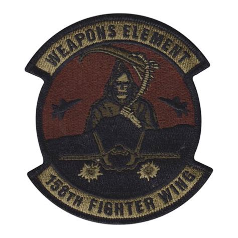 158 FW Weapons Element OCP Patch 158th Fighter Wing Patches