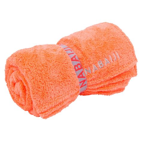 Полотенце из микрофибры мягкое оранжевое размер XL 110 x 175 см NABAIJI ...