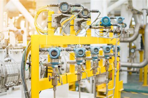 Programmable Logic Controller Or Plc Install For Controlled Oil And Gas
