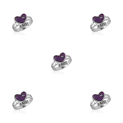 Sweethay Anillos De Humor Cambio De Color Temperatura Emoción Sensación