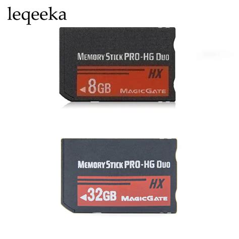 Memory Stick MS Pro Duo Memory Card HX For Sony PSP Accessories GB GB GB Full Real Capacity