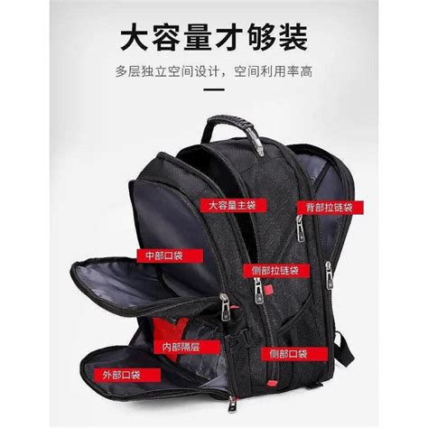 【韓彤潮流】swissgear 瑞士軍刀雙肩包男背包大容量 17寸商務電腦包 男女書包 戶外旅行經典款雙肩背包 防水 後背包 Yahoo奇摩拍賣