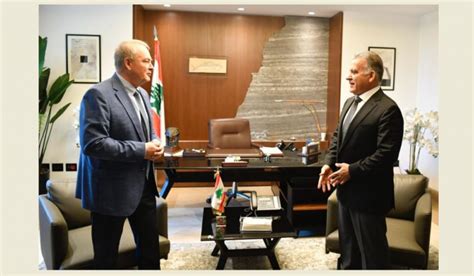 الوكالة الوطنية للإعلام اللواء ابراهيم بحث وسفير روسيا في المستجدات