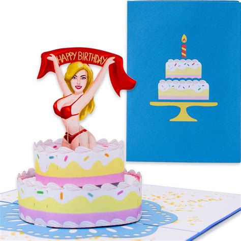 Happy Birthday Sexy Guy Cake