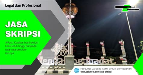 Jasa Skripsi Kendal Jaminan Penulisan Ilmiah February 2025
