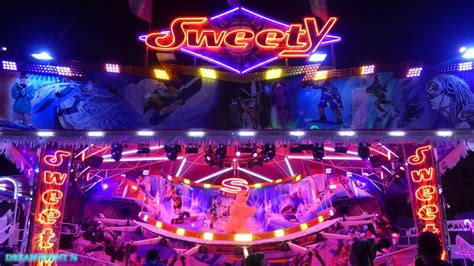 Manège Sweety foire saint michel 2023 Le Havre YouTube
