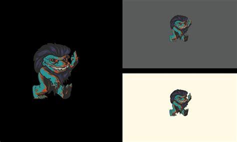 Premium Vector Mascot Design Of Zombie Hairy Vector